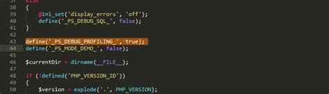Prestashop Debug Profiling Dh