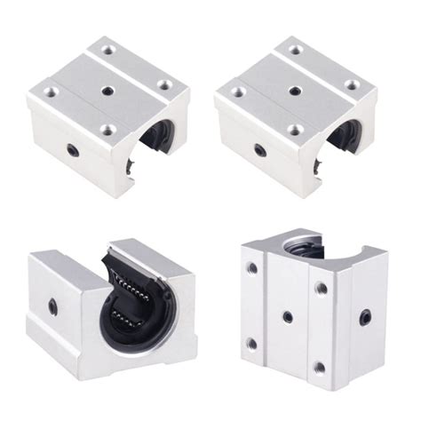 Cnc Aluminium Linear Motion Guide Rail Linear Block Slider Bearing Sc 10uu And Ball Bearing