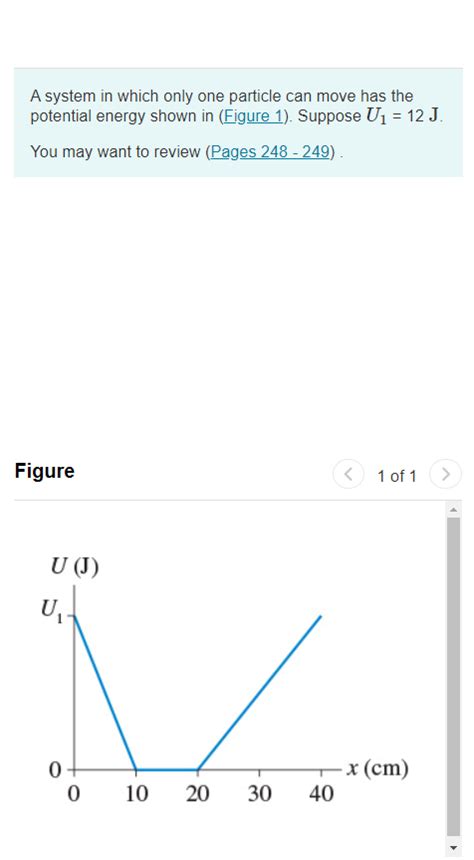 Solved A System In Which Only One Particle Can Move Has The