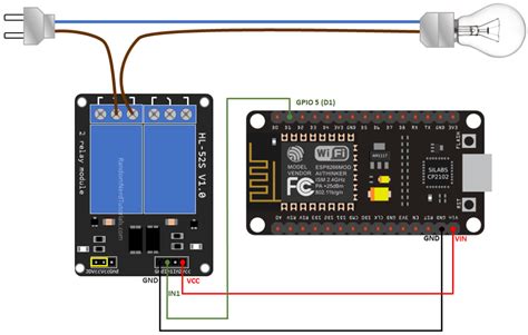 Micropython Relay Module Web Server Esp32esp8266 Random Nerd Tutorials