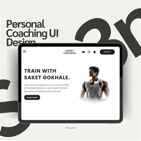 Webdesign Uiux Figmadesign Wordpress Fitness Sujen Singh