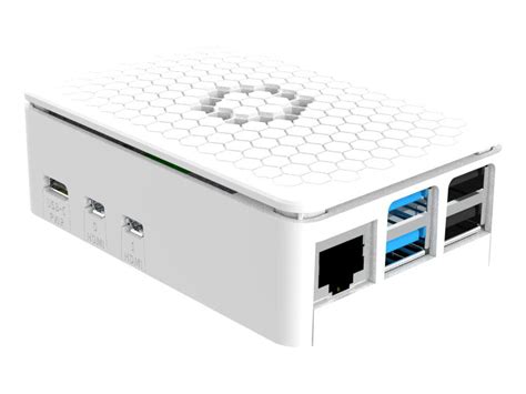 Multicomp Raspberry Pi 5 Case White Kiwi Electronics