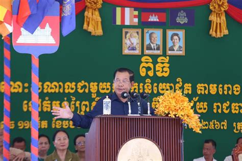 សម្តេចតេជោ ហ៊ុន សែន៖ បើពិភពលោកកាត់បន្ថយ ការផលិតសព្វាវុធត្រឹម៥០ មកផលិតទំនិញ និងថ្នាំពេទ្យ