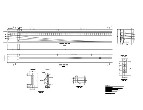 Concrete Bring Constructive And Beam Structure Details Dwg File Cadbull