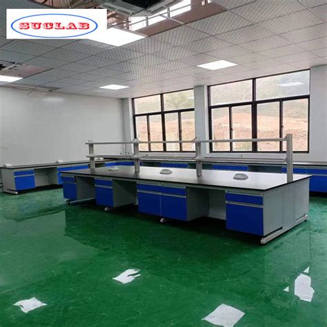 robust lab workbenches with as drawing number of hooks for laboratories