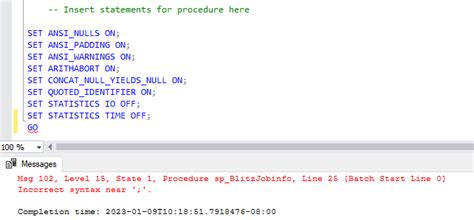 Issue With Code Help · Issue 2 · Emanuelemeazzotsqltech Code