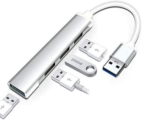 Original Usb Multi Interface Adapter Usb Extension Hub 4 In 1 Portable Multiport Adapter