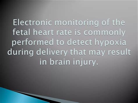 St Segment Analysis Stan For Intrapartum Electronic Fetal Monitoring