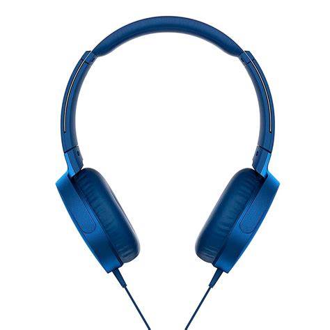Sony MDR-XB550AP Extra Bass Blue - купить наушники в Москве