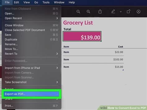 Ways To Convert Excel To PDF WikiHow