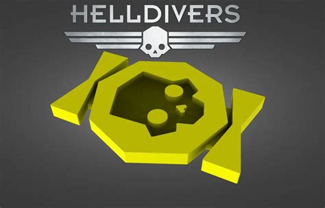 Helldivers 2 Medal By Съни Петрушков Download Free Stl Model
