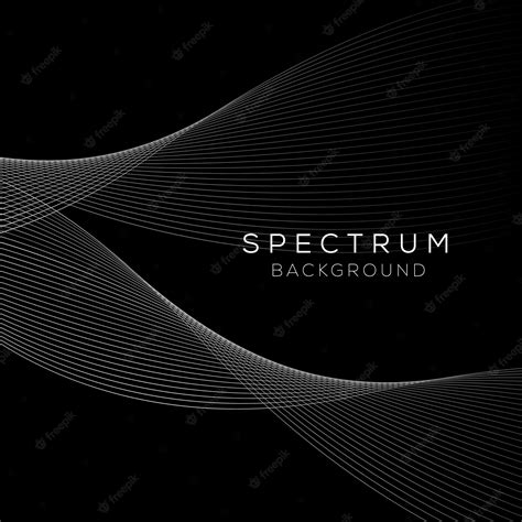 Premium Vector Abstract Spectrum Background Design Art Modern Black