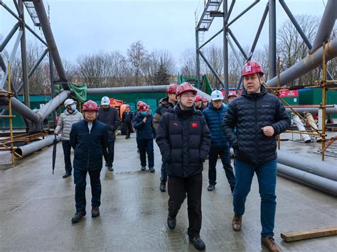 商务部经济合作局领导巡检援白俄罗斯国家足球体育场项目 产业资讯 城建工程