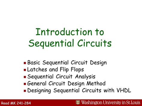 Sequential Logic Circuits Ppt Circuit Diagram