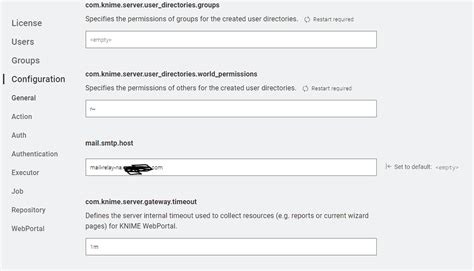 Knime Server Email Notification Setup Process Knime Server Knime