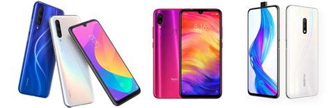 Xiaomi Mi A Vs Redmi Note Vs Realme X Specs Comparison Gizmochina