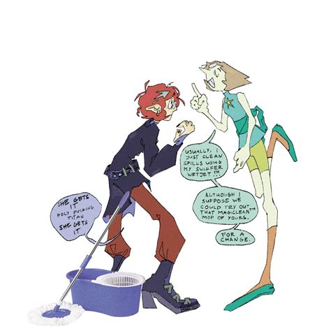 Major Of Millennium — Pearl Steven Universe Meets Lilith Owl House