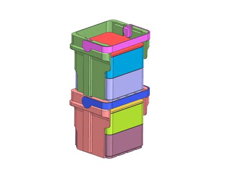 Stackable Sorting Box Stack By Jldesign Download Free Stl Model