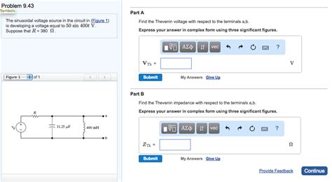 Solved The Sinusoidal Voltage Source In The Circuit In Chegg Com