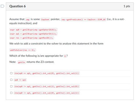 Solved Computer Science Questions On Static Symbolic