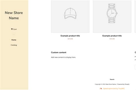 How To Change Shopify Store Name And TinyIMG