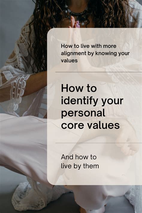 How To Identify Your Personal Core Values Nina Gruenewald