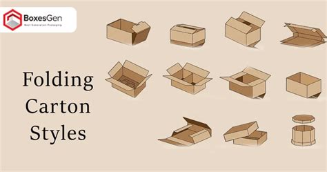 Folding Carton Styles Boxesgen