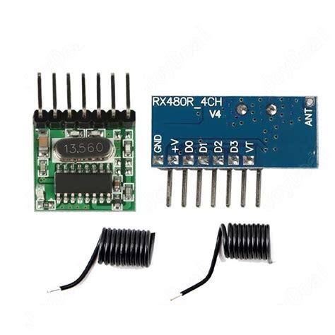 433mhz Radio Module With 1527 Decoder 4ch Receiver And Transmitter