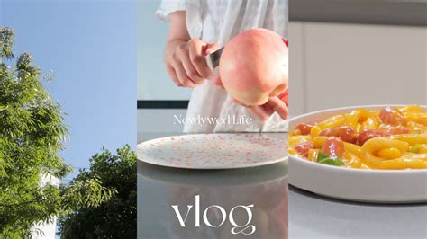 Vlog 연애 6년차 이제는 신혼 6개월차💘 존맛탱 로제떡볶이 밀키트 찾음 계곡에서 만난 도플갱어 💦