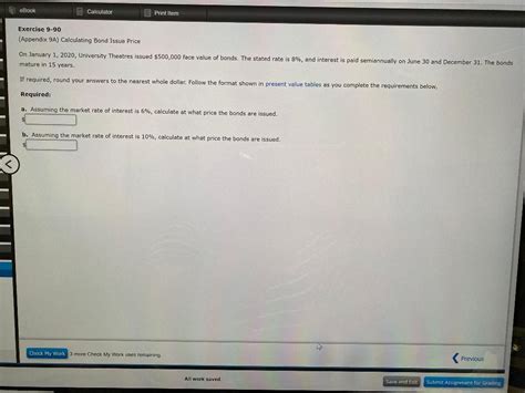 Solved Ebook Calculator Print Item Exercise 9 90 Appendix