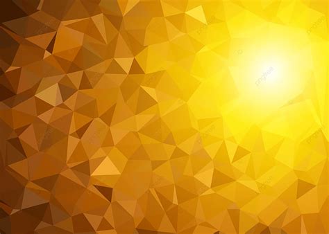 Abstract Art Golden Triangle Pattern Background Decoration Abstract
