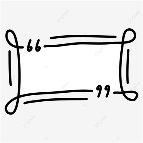 Hand Drawn Text Border Vector