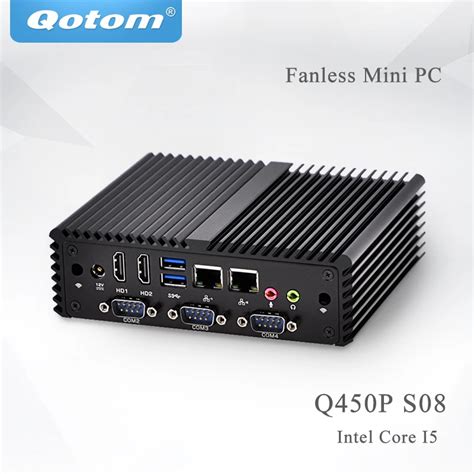 Fanless Mini Pc Mini Linux Embedded Cheap Fanless Mini Industrial Pc With DDR In Mini PC From