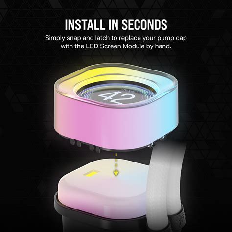 Corsair Icue Link Aio Lcd Screen Module 21” Ips Lcd Screen 24 Individually