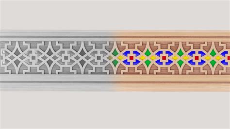 Moroccan Arabic Patern 3d Model Turbosquid 1916342