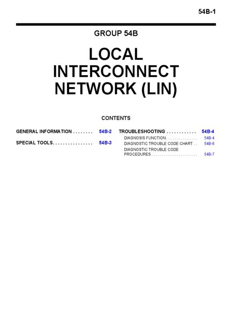 Local Interconnect Network Lin Pdf Electrical Connector Electrical Resistance And