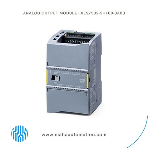ANALOG OUTPUT MODULE ES HF AB