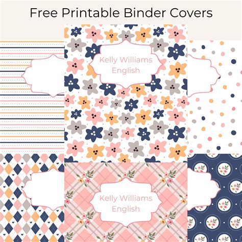 Free Printable Binder Templates Printables