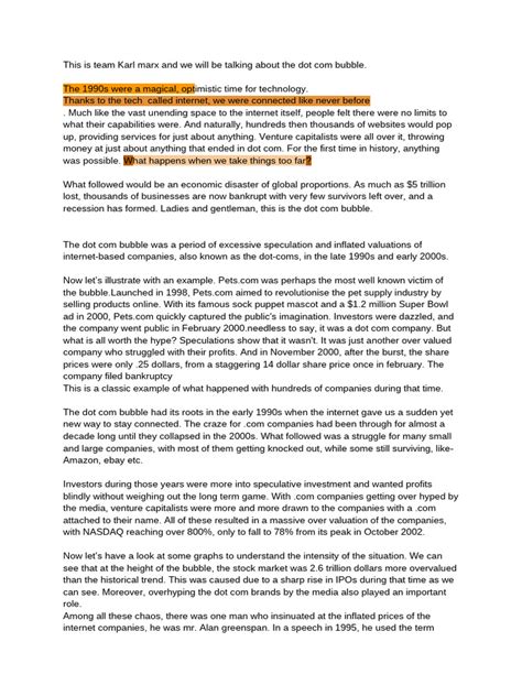 Iftee Script Pdf Economic Bubble Economies