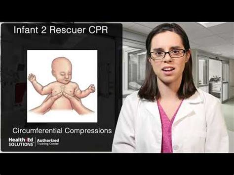 Two Rescuer CPR For Infants Made Easy CPR Certification Institute YouTube