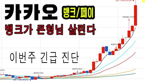 카카오 주식 운명은 카카오뱅크가 카카오를 살린다고 카카오페이 주가전망 주식분석 Youtube