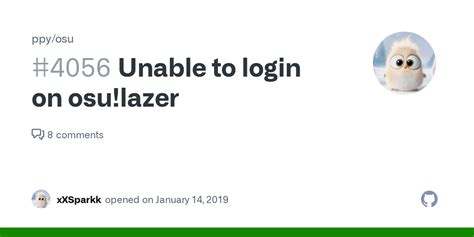 Unable To Login On Osulazer · Issue 4056 · Ppyosu · Github