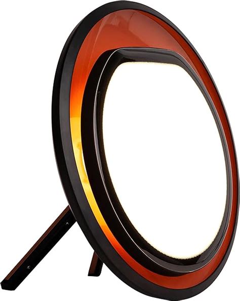 Lumie Halo 10 000 Lux Light Therapy Lamp For Winter Blues Relief Mood Boost And