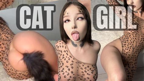 Cat Girl With A Fluffy Tail Kicking Her Pussy And Playing With A Dildo Xxx Mobile Porno