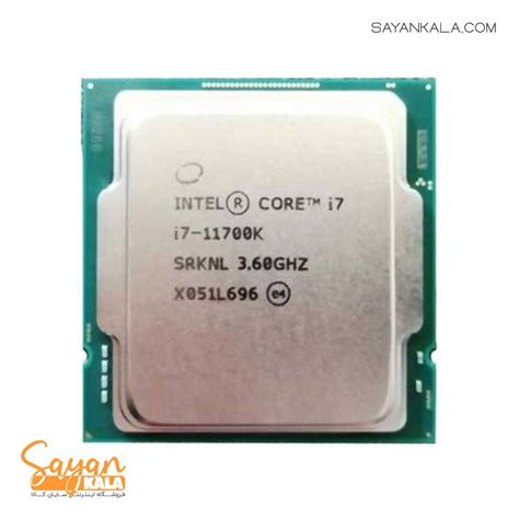 سی پی یو باکس اینتل مدل Intel I7 11700k سایان کالا