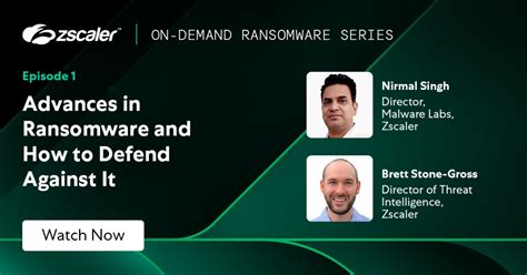 Zscaler On Linkedin Join Us For The Zscaler Ransomware Webinar Series