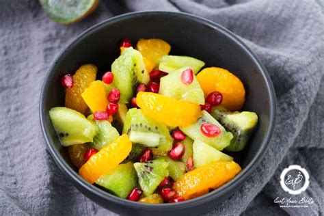 Best Kiwi Fruit Salad With Pomegranate Eat Your Beets