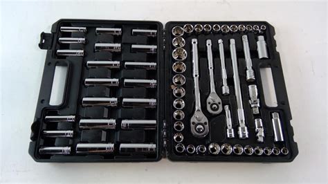 Power Torque Socket And Wrench Set 5 Pieces Property Room