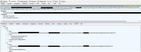 Error In Retrieving Metric Values From Metric Definitions Of Microsoft Azure Rest Api Stack