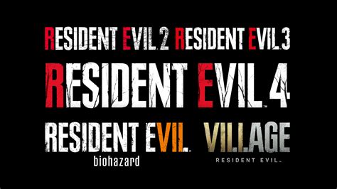Resident Evil New Logos Revil